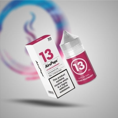 Lychee Raspberry - 40mg - AirsPops Airscream - Nic Salts 30ml | Fogging ...